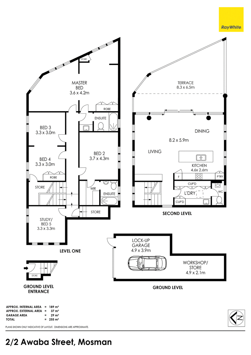 1 & 2/2 Awaba Street, Mosman NSW 2088 | Real Estate Industry Partners