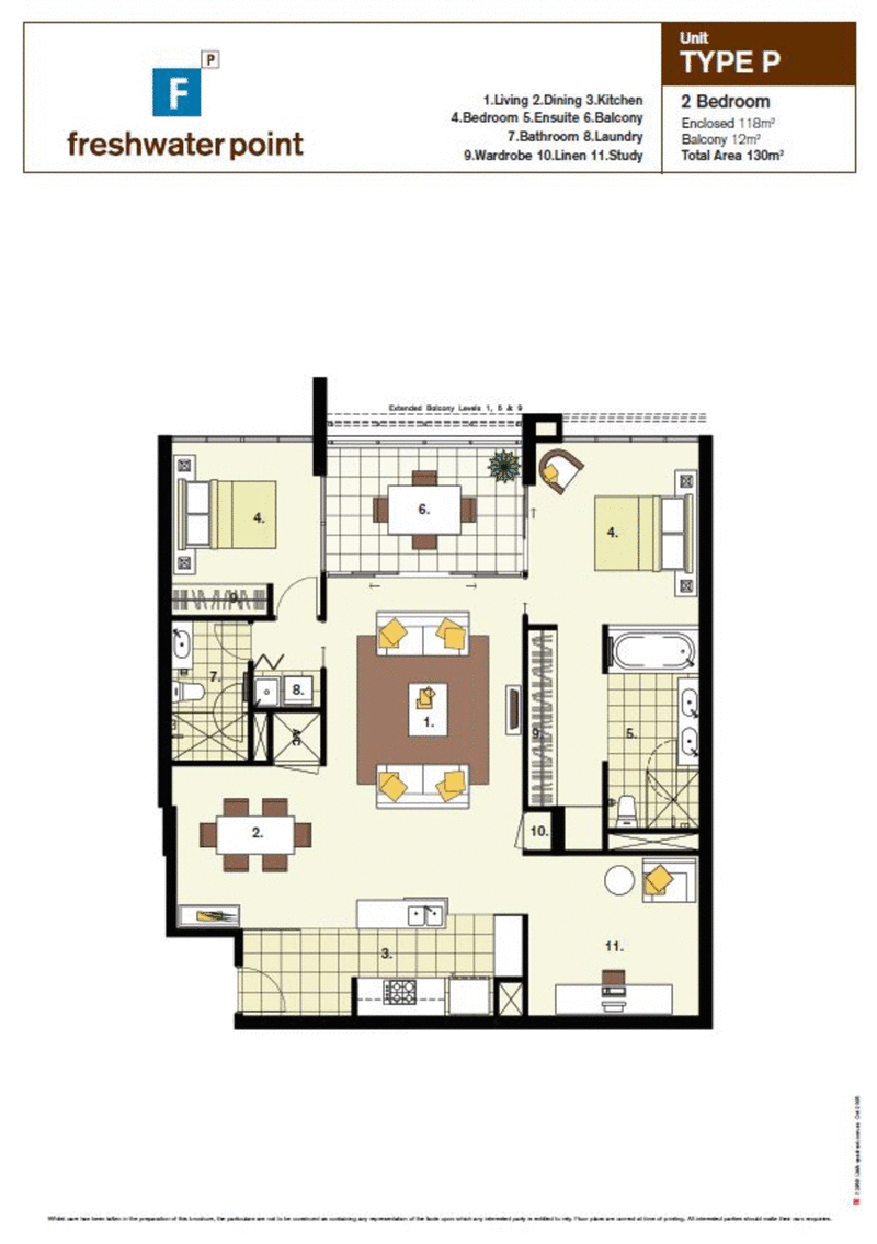 1901 'Freshwater Point' 33 T E Peters Drive, Broadbeach Waters QLD 4218 ...