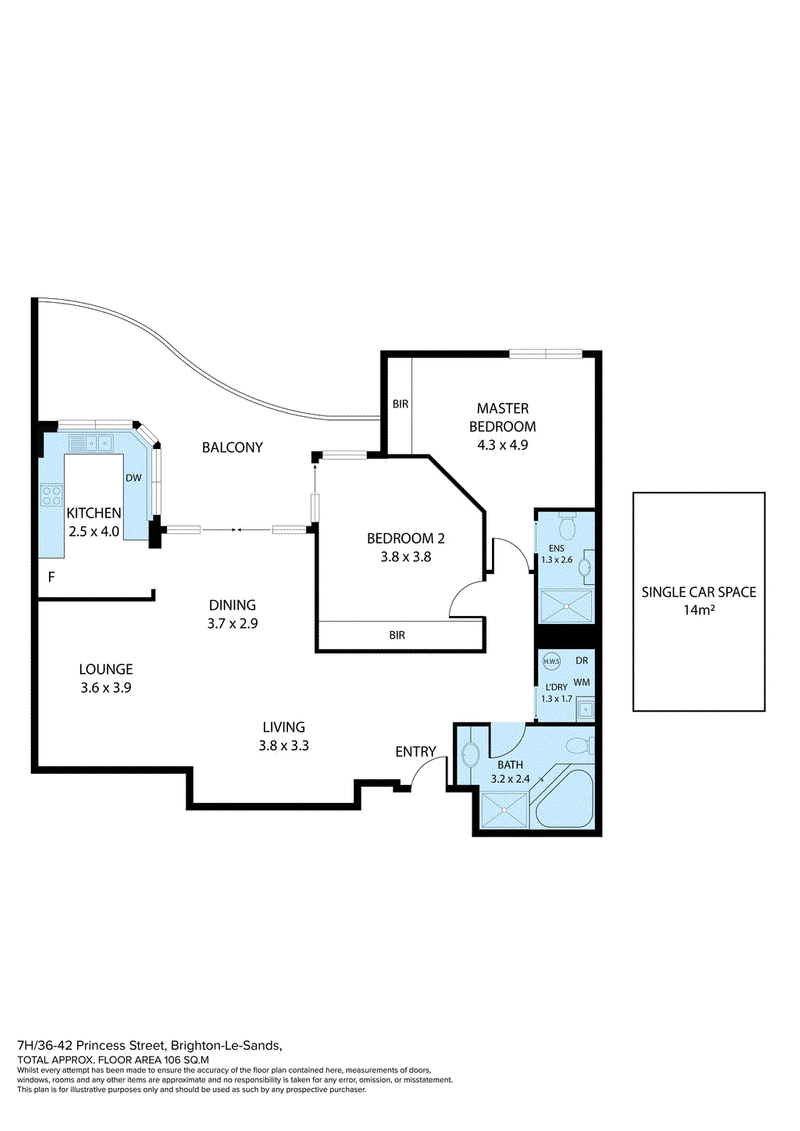 7H/36-42 Princess Street, Brighton-Le-Sands NSW 2216 | Real Estate ...