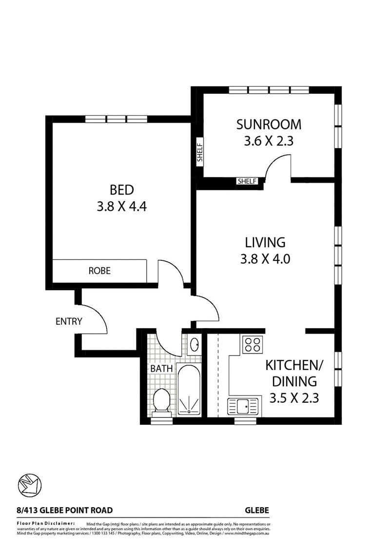 8/413 Glebe Point Road, Glebe NSW 2037 | Real Estate Industry Partners